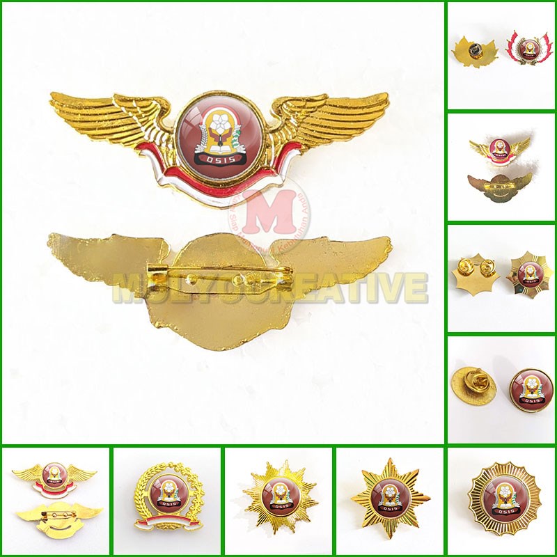 Jual Pin OSIS Pin Bros Wing Logo OSIS SMA Indonesia|Shopee Indonesia
