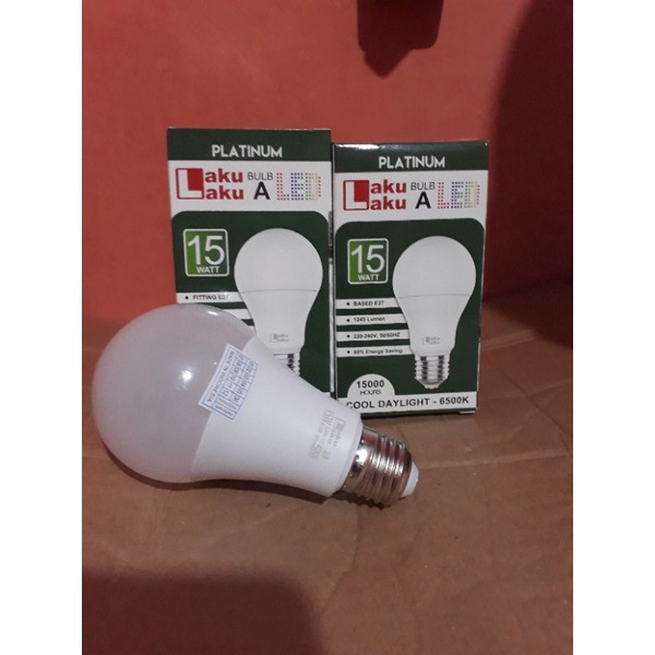 Jual Lampu Led Laku Laku A Bulb Platinum 15W/Bohlam Led Laku Laku A Bulb Platinum 15 Watt/Lampu ...
