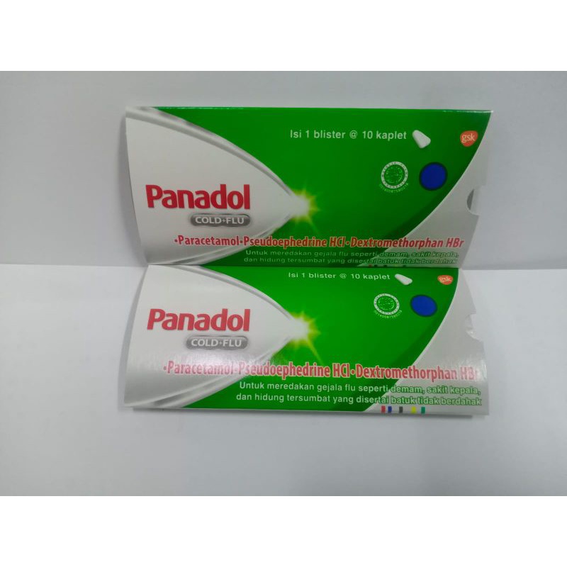 Jual Panadol Cold & Flu 10 Tab(Hijau) | Shopee Indonesia