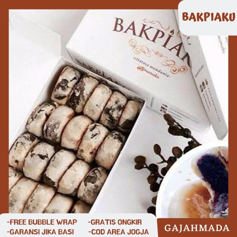 Jual Bakpia Bakpiaku Premium Oleh Oleh Khas Jogja Fresh & New Indonesia ...