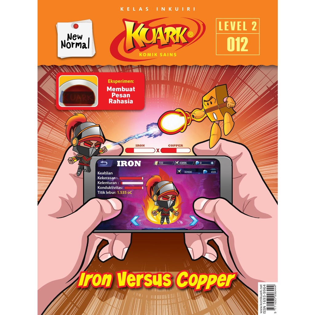 Jual KUARK Komik Sains Level II Nomor 012 Tahun XVII (New Normal) - Materi OSK 2022 | Shopee ...