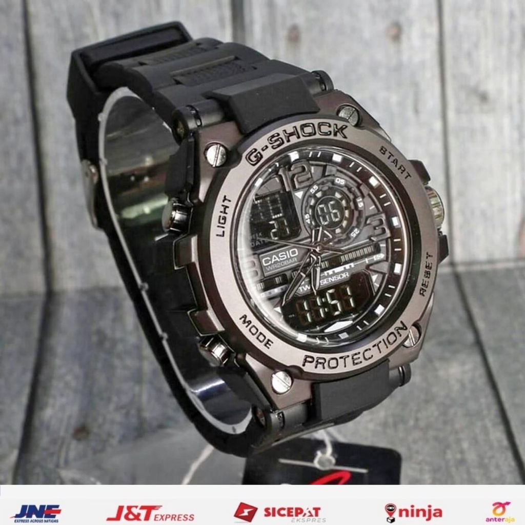 Jual Jam Tangan Sport G Shock Pria GST-8600 CASIO G SHOCK GST8600 METAL ...