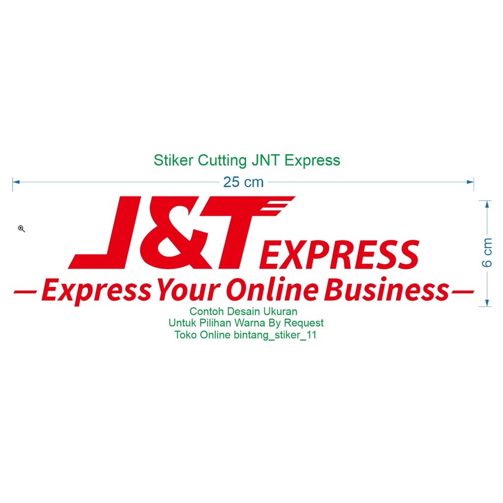 Jual Stiker J&T Express | Shopee Indonesia