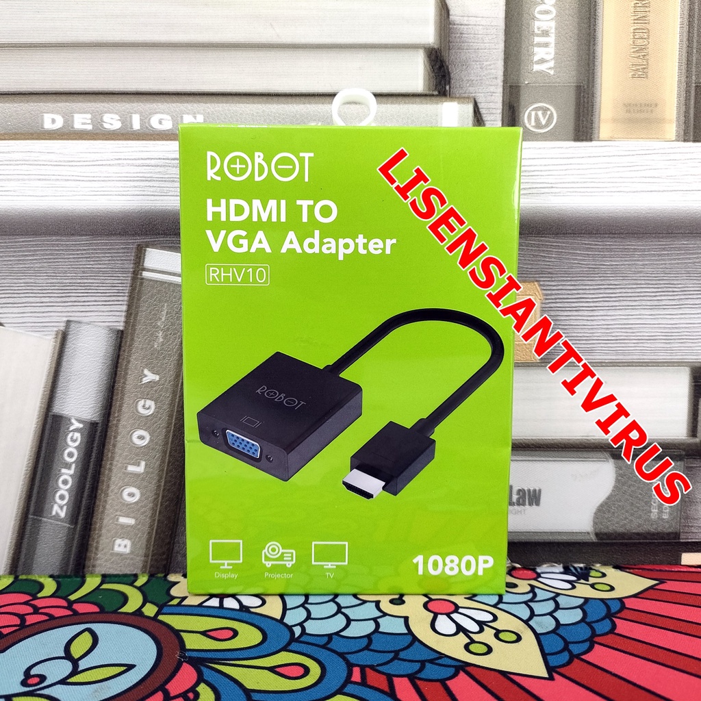 Jual ROBOT RHV10 HDMI TO VGA Adapter Laptop/PC 1080P (Without Audio ...