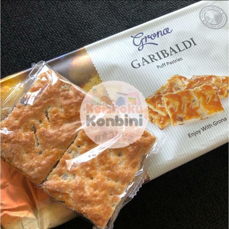 Jual Grona Garibaldi puff pastries / biskuit impor / snack impor ...