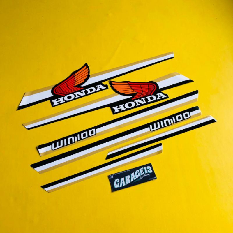 Jual Striping sticker body Honda WIN | Shopee Indonesia