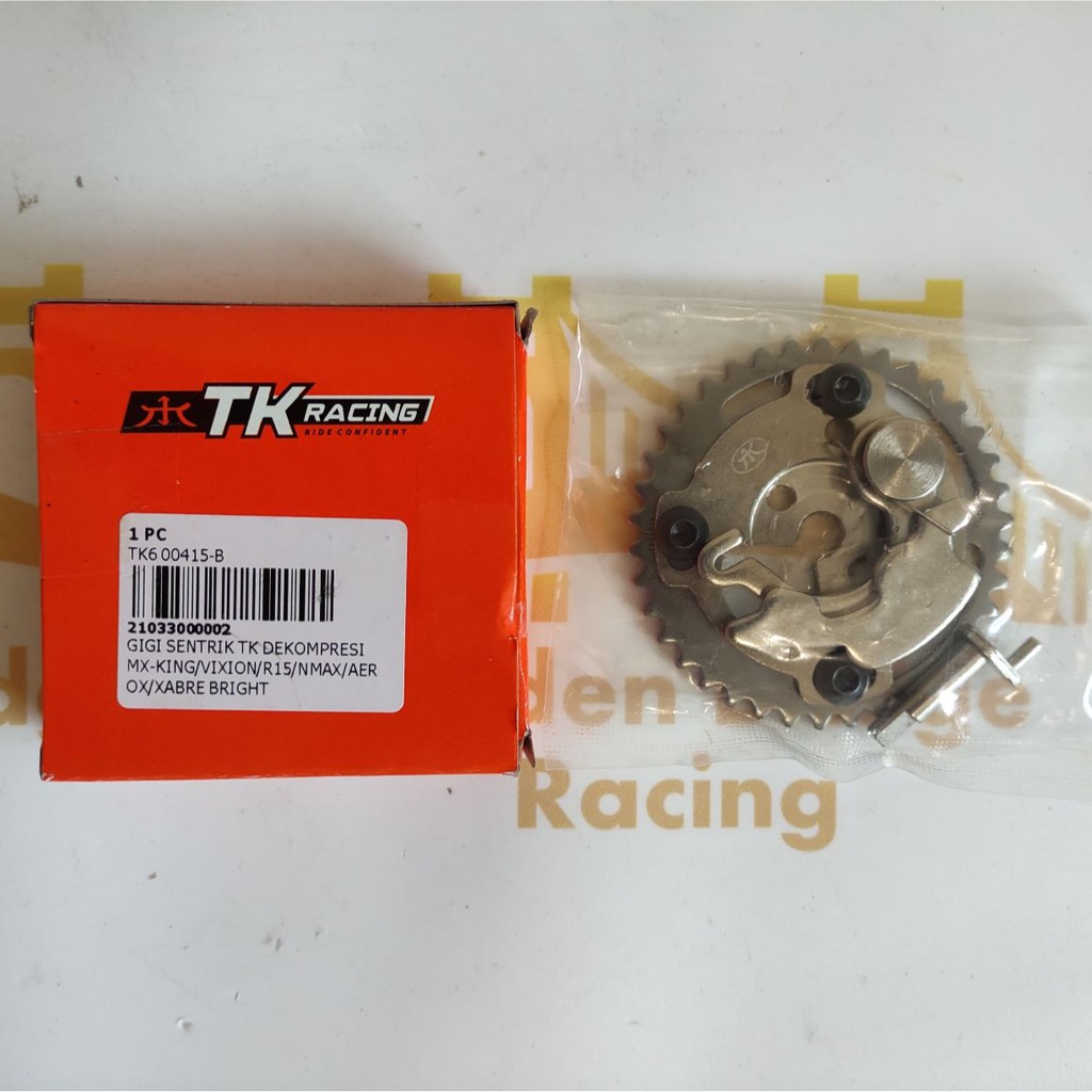 Jual GIGI SENTRIK TK RACING DEKOMPRESI MX KING WR155 VIXION R R15 V3 XABRE | Shopee Indonesia