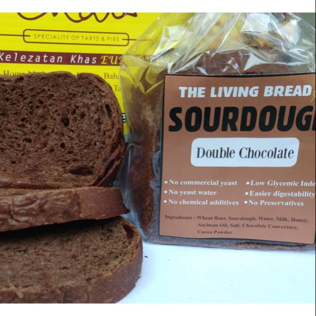 Jual Roti sourdough double chocolate Indonesia|Shopee Indonesia