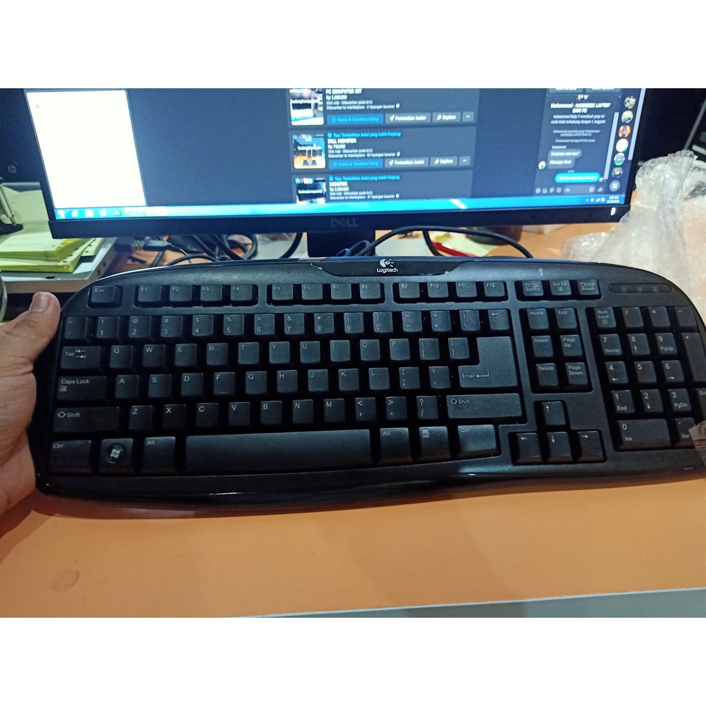 Jual LOGITECH K200 KEYBOARD | Shopee Indonesia