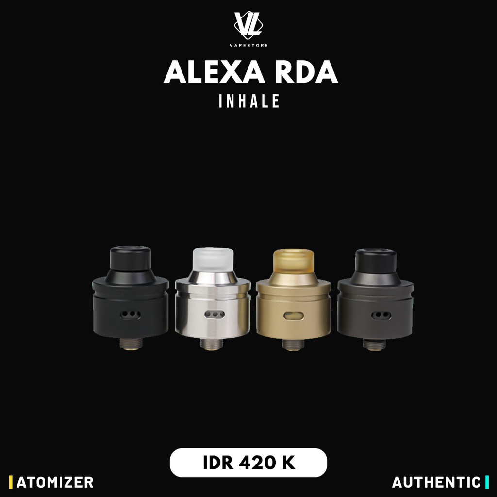 Jual Alexa RDA 22MM by Inhale Coil x Desire Design - 100% Authentic ...