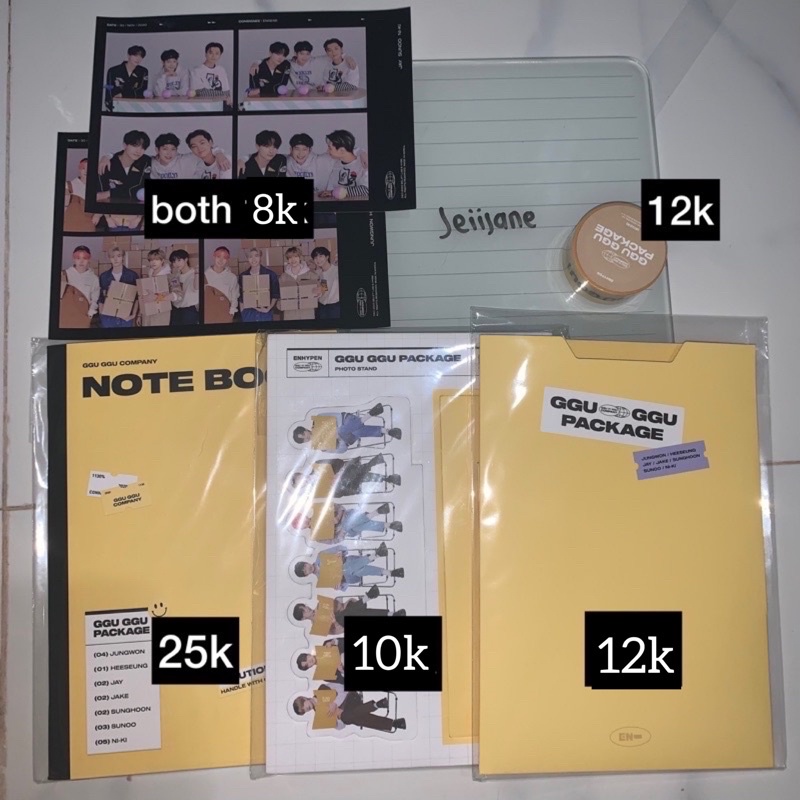 Jual [baca deskripsi] ENHYPEN 2022 GGU GGU PACKAGE (SHARING) | jungwon heeseung jay jake ...