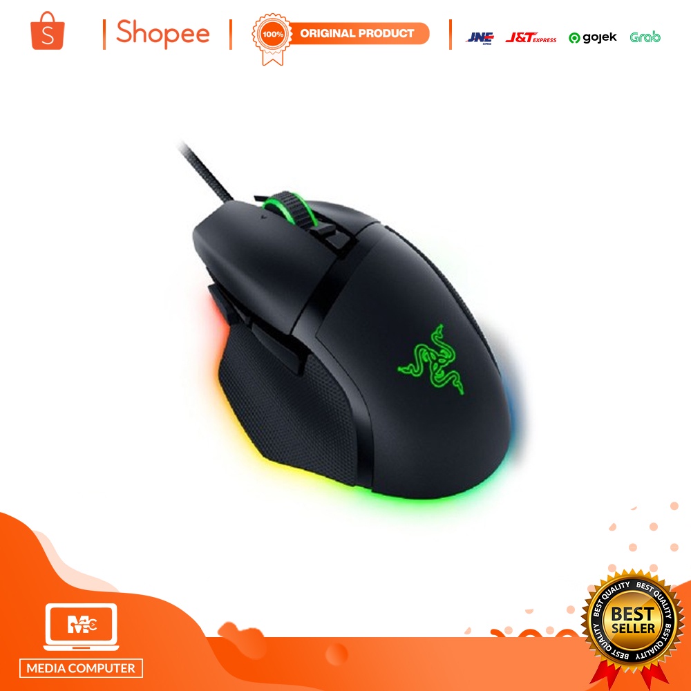 Jual Mouse Gaming Razer Razer Basilisk V3 Ergonomic Wired RZ01-04000100 ...