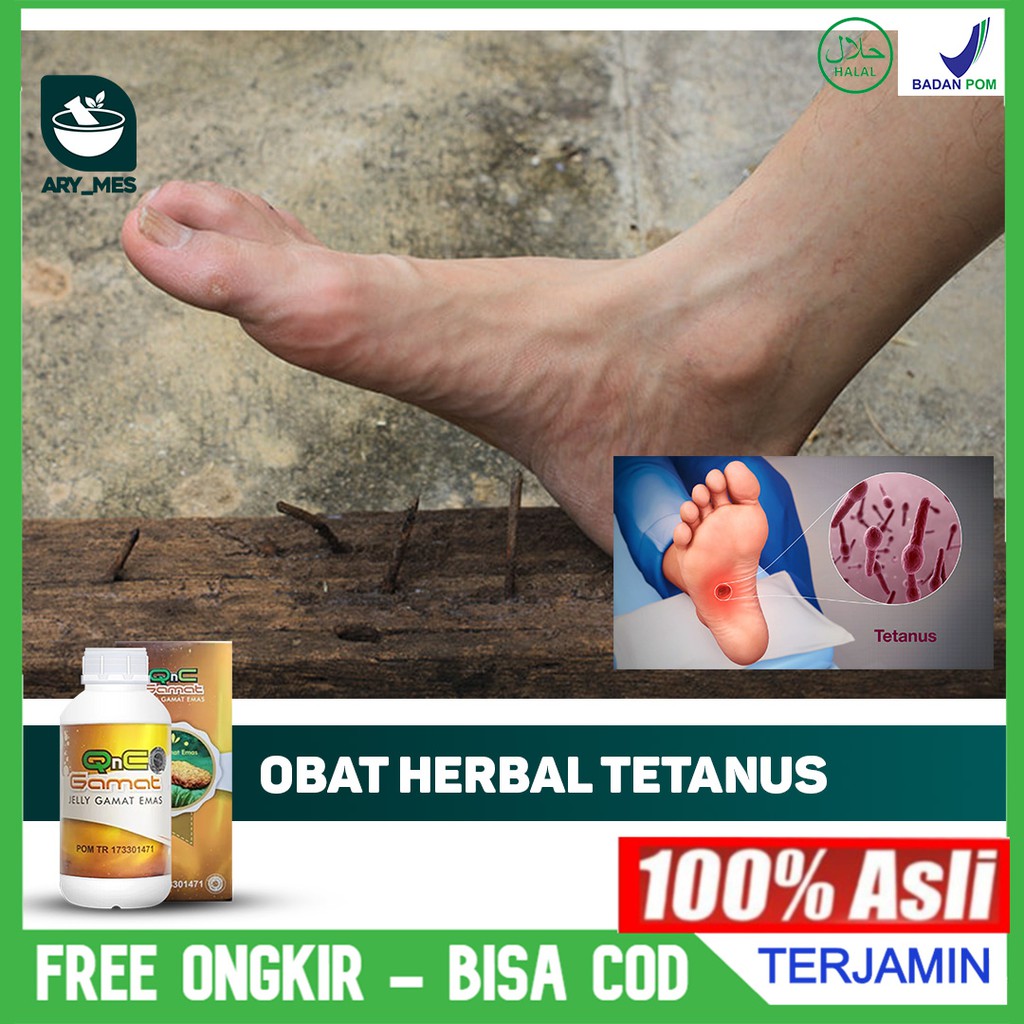 Jual Obat Tetanus - Luka Tertusuk Paku - Infeksi Luka Paku Berkarat ...