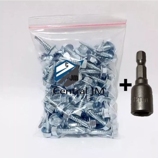 Jual Baut Baja Ringan Roofing 1 Pack [ 100 Pcs ] Ukuran 10 x 16mm ...