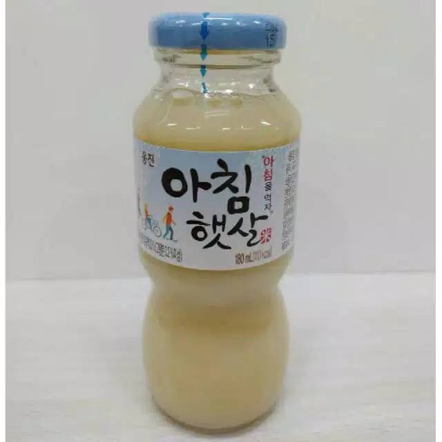Jual Woongjin Morning Rice Makgeoli Tanpa Alkohol 180ml - Botol Kaca ...