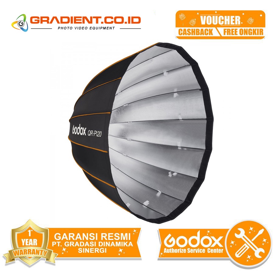 Jual Godox QR-P120 Quick Release Parabolic Softbox 120cm | Shopee Indonesia