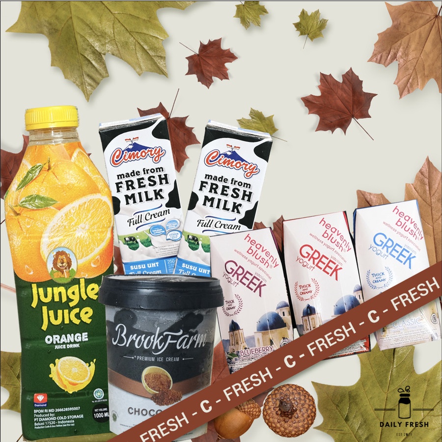 Jual SEPTEMBER PROMO FRESH C - JUNGLE JUICE CIMORY UHT MILK HEAVENLY ...