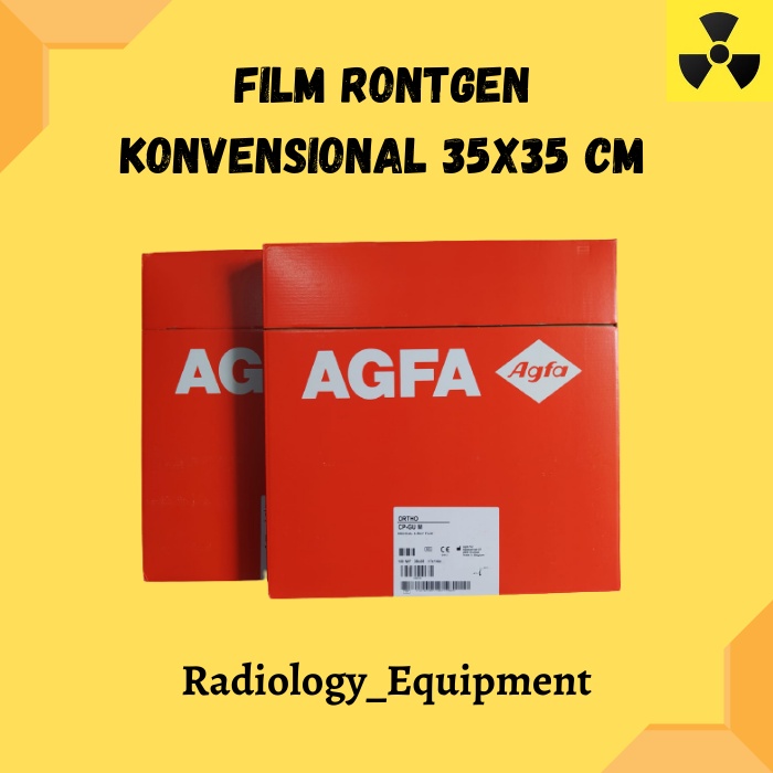 Jual Film Rontgen Konvensional 35 x 35 cm AGFA XRAY RONTGEN RONGENT ...