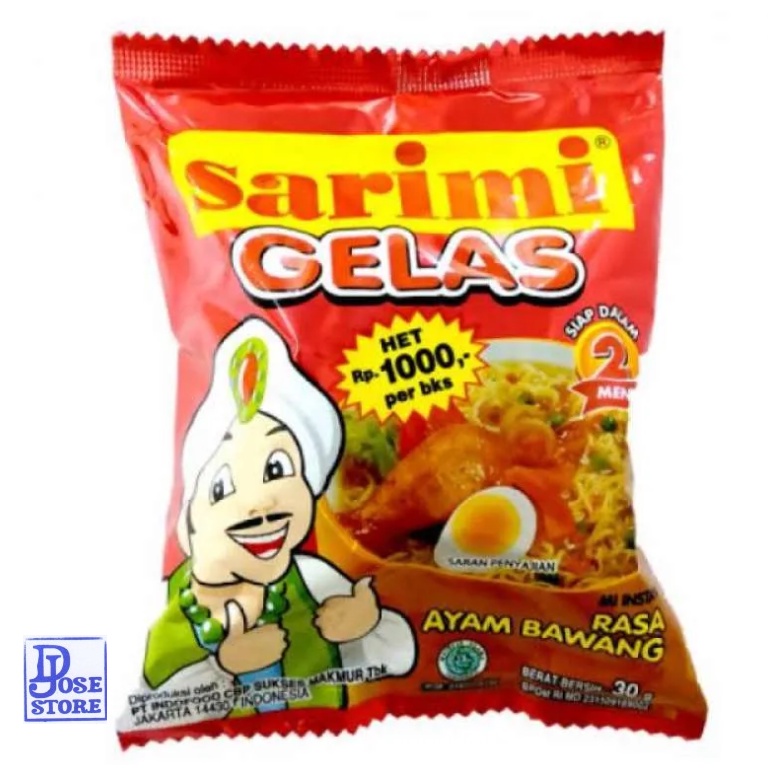 Jual Sarimi Gelas Rasa Ayam Bawang 30gr | Shopee Indonesia
