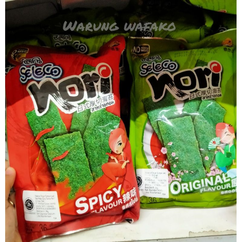 Jual Seleco Nori Seaweed 36 gram | Shopee Indonesia