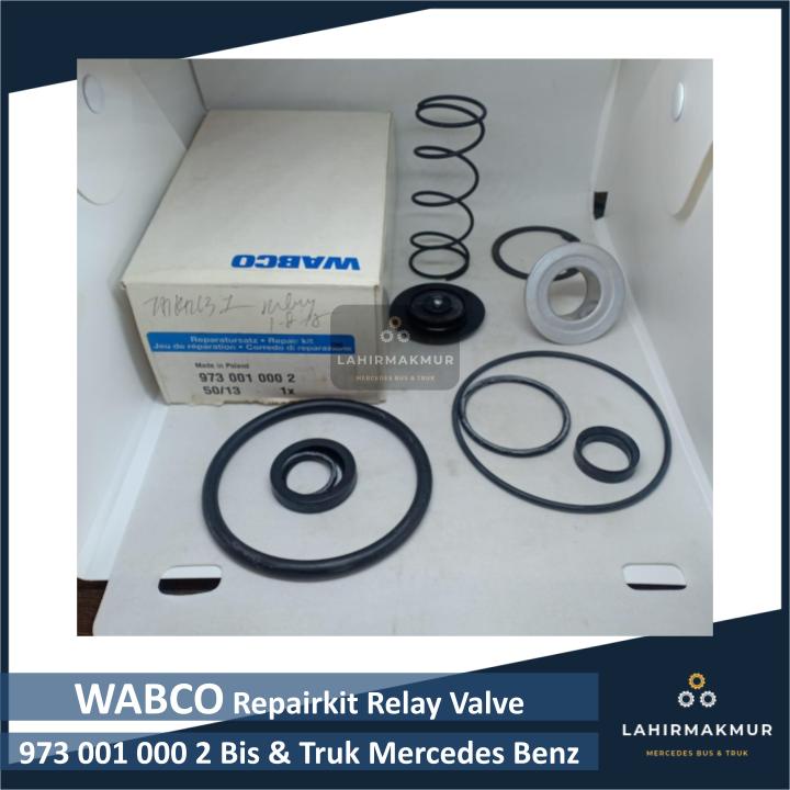 Jual Repairkit Relay Valve WABCO Truk 917 & Bis OH Mercy/Mercedez ...