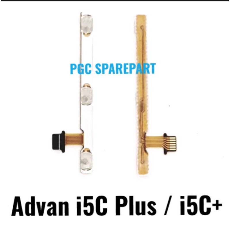 Jual Original Flexible Connector Volume Power On Off Advan Advan i5C Plus - Fleksible Konektor ...