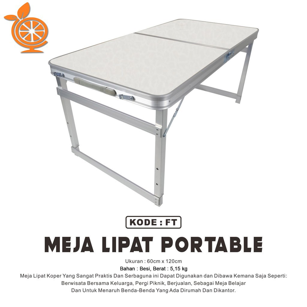 Jual Meja Lipat Portable / Meja Lipat Koper Serbaguna / Meja Lipat Praktis / Mejalipat Outdoor ...
