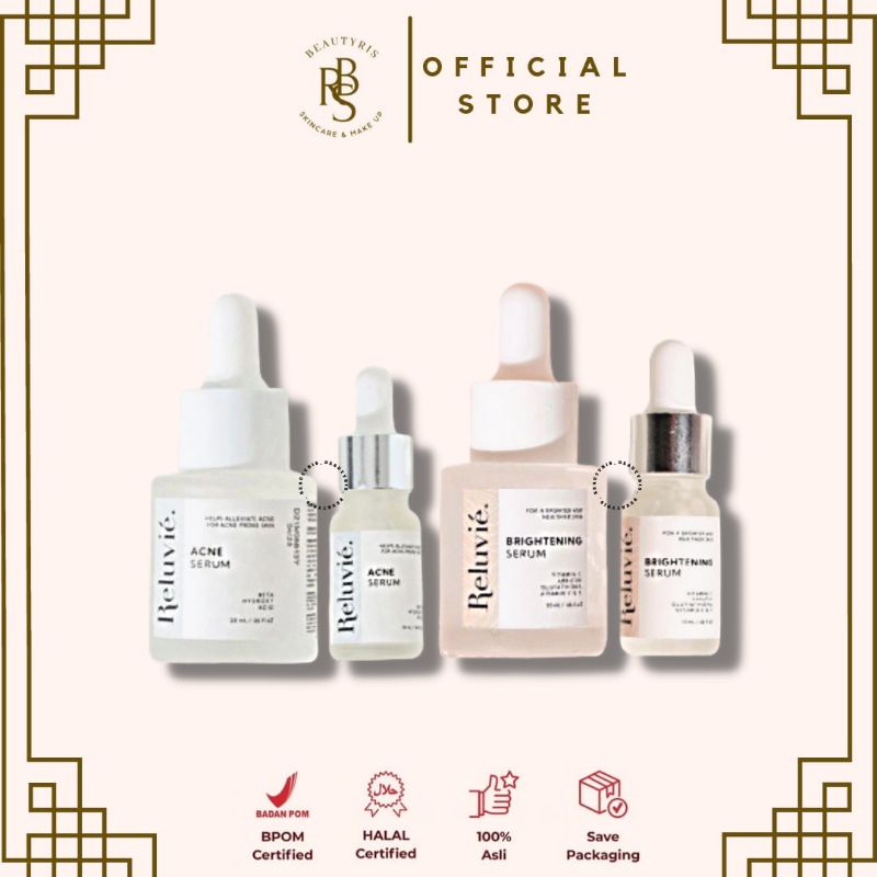 Jual RELUVIE ACNE SERUM | RELUVIE BRIGHTENING SERUM | Shopee Indonesia