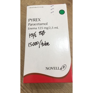 Jual PYREX PARACETAMOL ENEMA 2,5 ML | Shopee Indonesia
