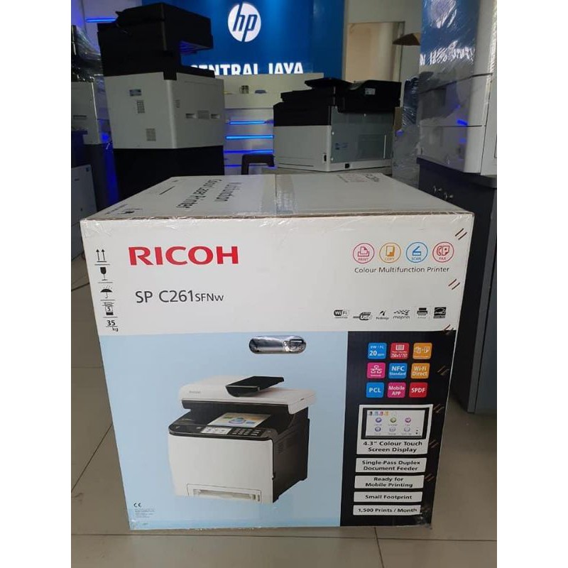 Jual Mesin Printer RICOH WARNA A4 type SPC 261 SFNW | Shopee Indonesia
