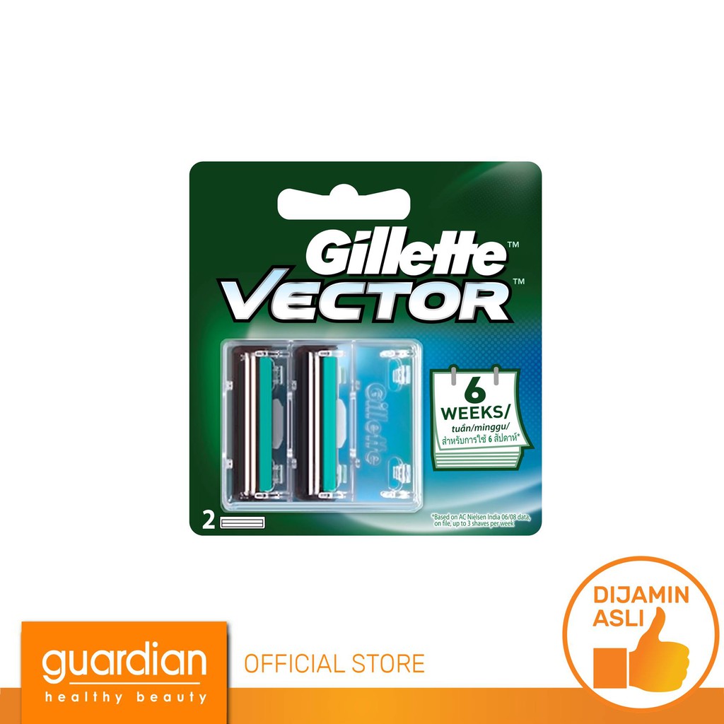 Jual Gillette Vector Crtrdg 2S | Shopee Indonesia