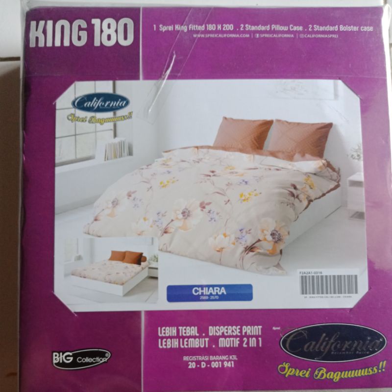 Jual sprei california ( Chiara ) | Shopee Indonesia