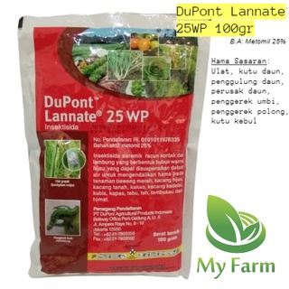 Jual Insektisida Dupont Corteva Lannate 25wp/40sp 100gr Bahan Aktif ...