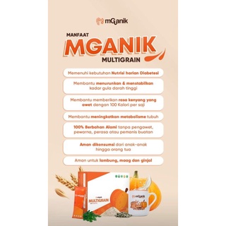 Jual MGANIK MULTIGRAIN ISI 20 SACHET | Shopee Indonesia