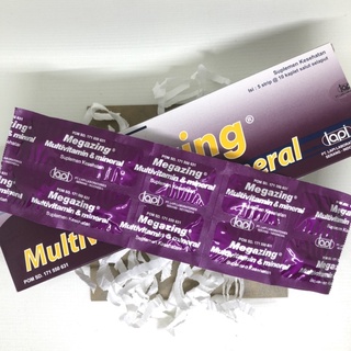 Jual MEGAZING MULTIVITAMIN & MINERAL (1 STRIP) | Shopee Indonesia