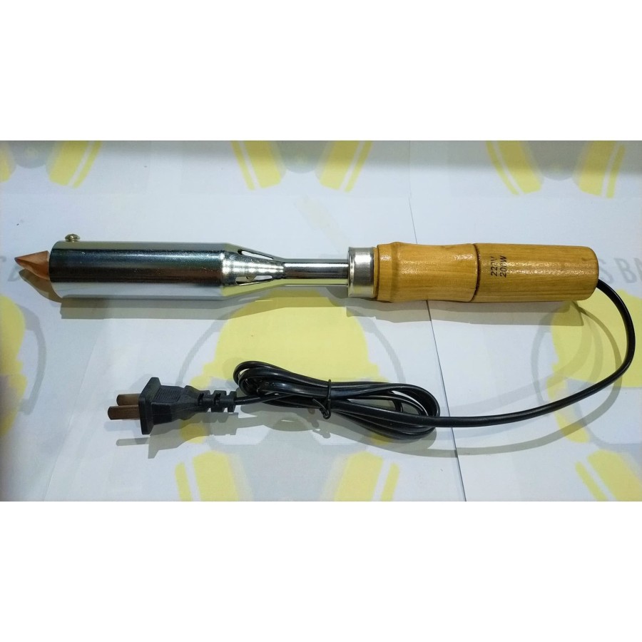 Jual Alat Patri 200 Watt - Soldering Iron - Solder Listrik Gagang Kayu ...