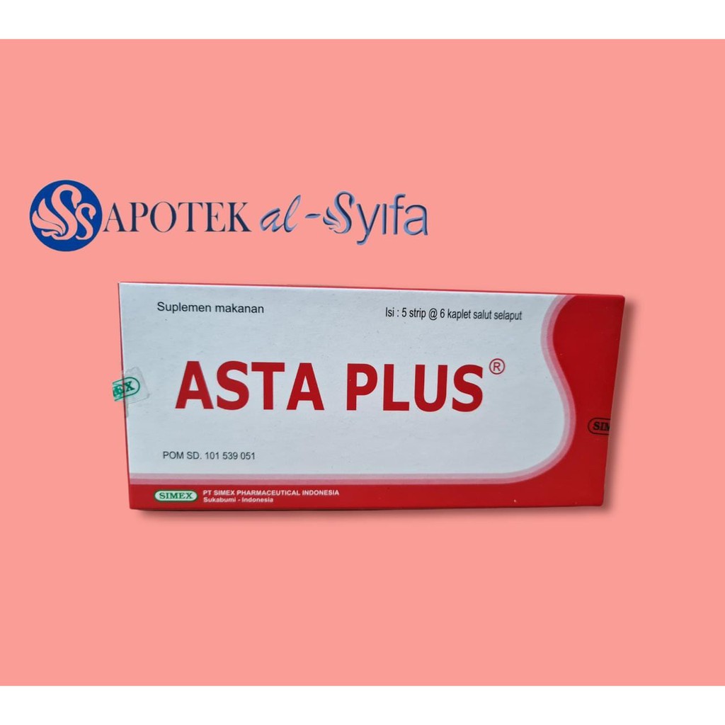 Jual Asta Plus Suplemen (1 box isi 30 kaplet) | Shopee Indonesia