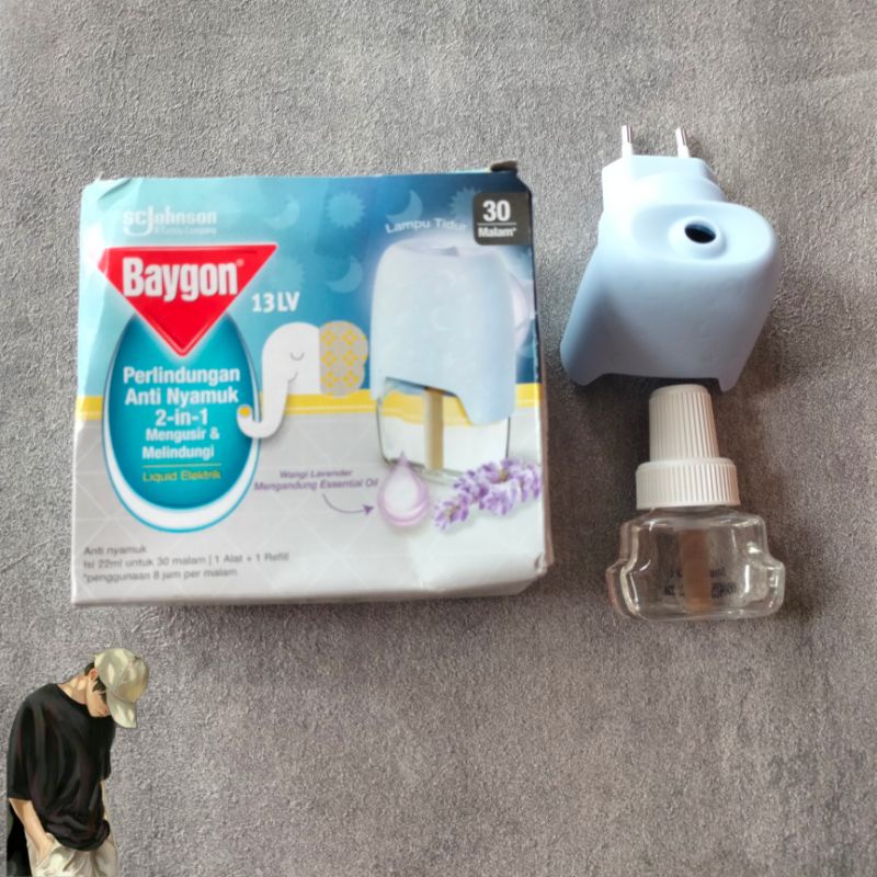 Jual [NEW] Pengusir Nyamuk Baygon Liquid Electric Lavender Starter Pack ...