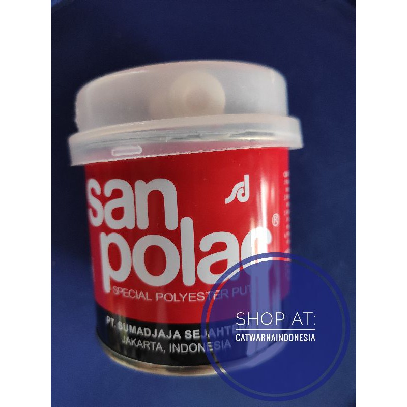 Jual Dempul San Polac / Sanpolac 250 gram | Shopee Indonesia