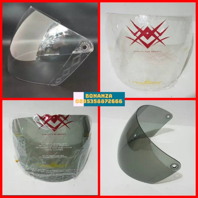 Jual Kaca helm standar universal evolution cen cen | Shopee Indonesia
