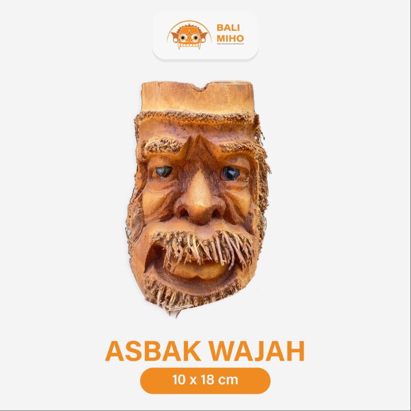 Jual Asbak Bambu - Asbak Akar bambu - Asbak Wajah orang - Asbak unik ...