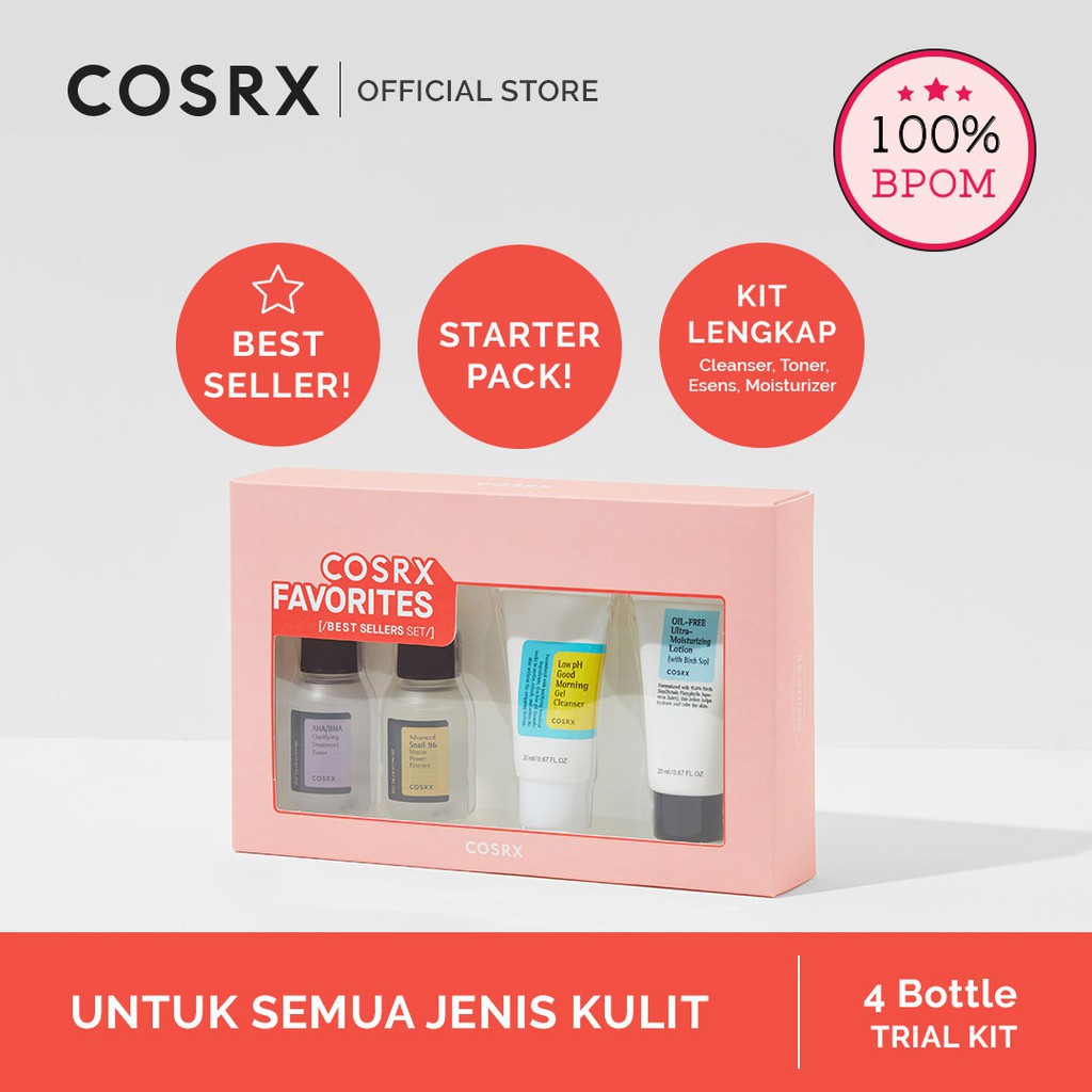 Jual COSRX Best In Class Favorites Mini Trial Kit Set 4 items | Shopee ...