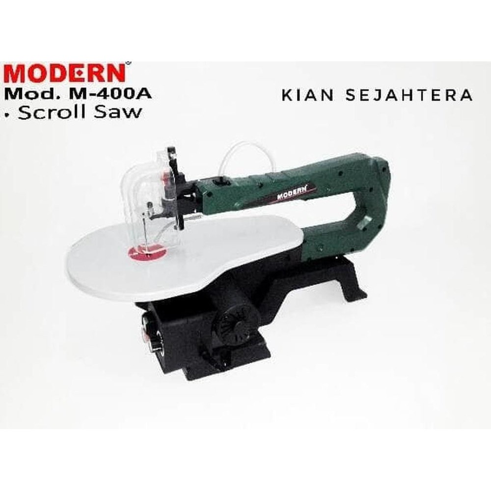Jual MODERN M-400A Mesin Gergaji Scroll saw - Geraji Pigura Ukir ...