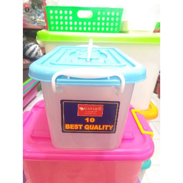 Jual box mini container 10 liter / kontainer plastik kotak gajah ...
