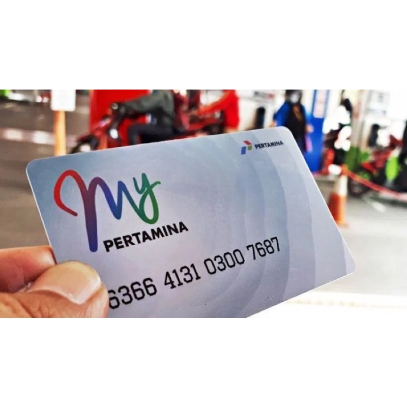 Jual KARTU BENSIN // PVC CARD // KARTU PERTAMINA DOMPET // MY PERTAMINA ...