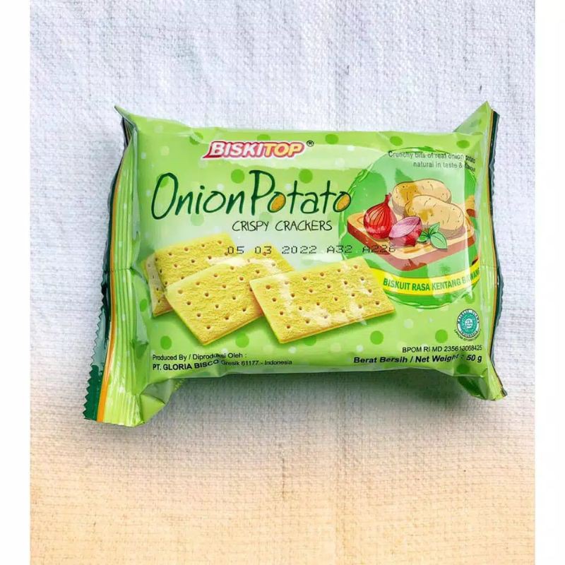 Jual Biskitop Onion potato / chees potato | Shopee Indonesia
