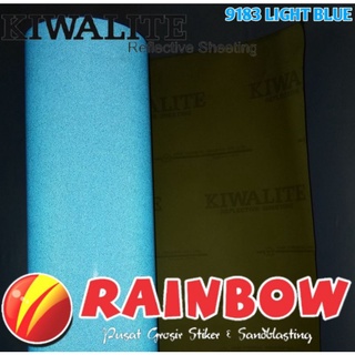 Jual Sticker KIWALITE Reflective Scotlight Sheet Warna BIRU MUDA ...