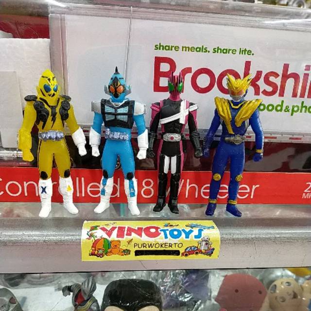 Jual Action figure set 4 kamen rider vinyl | Shopee Indonesia