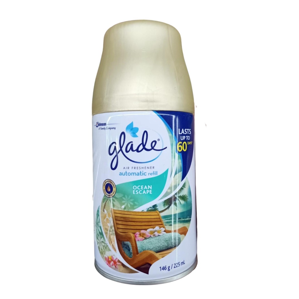 Jual Glade Air Freshneer Automatic Refill Pengharum Ruangan 146gr Semprot 225ml | Shopee Indonesia