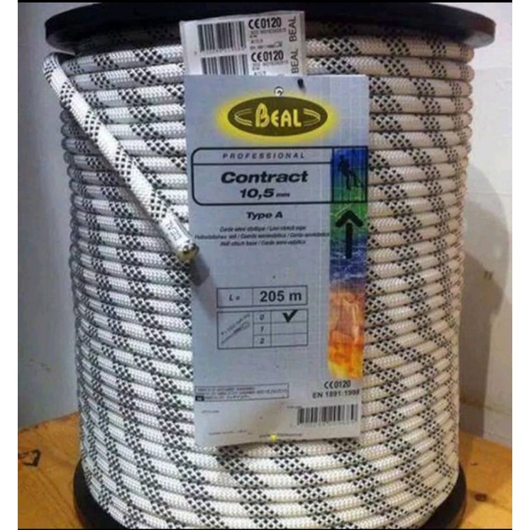 Jual tali statis karmantel Beal original contract 10,5mm harga permeter ...